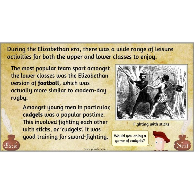 Life in Elizabethan England KS2 History Lessons by PlanBee