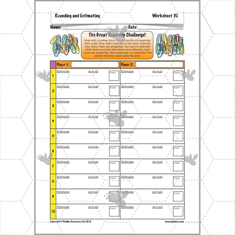 Rounding and Estimating Year 3 Maths Lessons by PlanBee