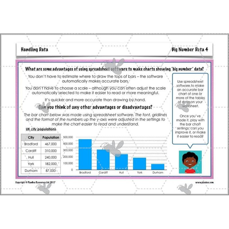 Handling Data Year 4 Maths Lessons by PlanBee
