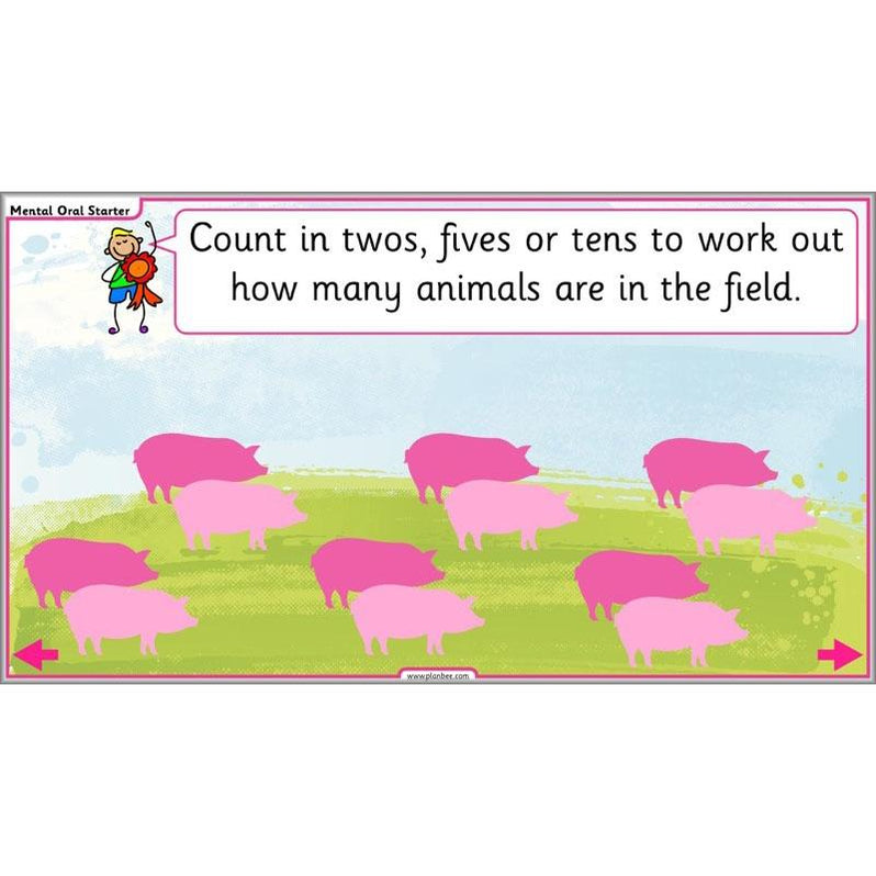 Let’s count in multiples - maths for Year 1 KS1 — PlanBee