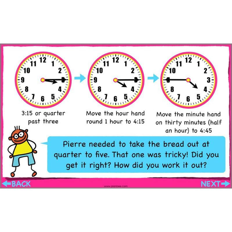 Year 3 Time Planning | Plans, Slides and Worksheets — PlanBee