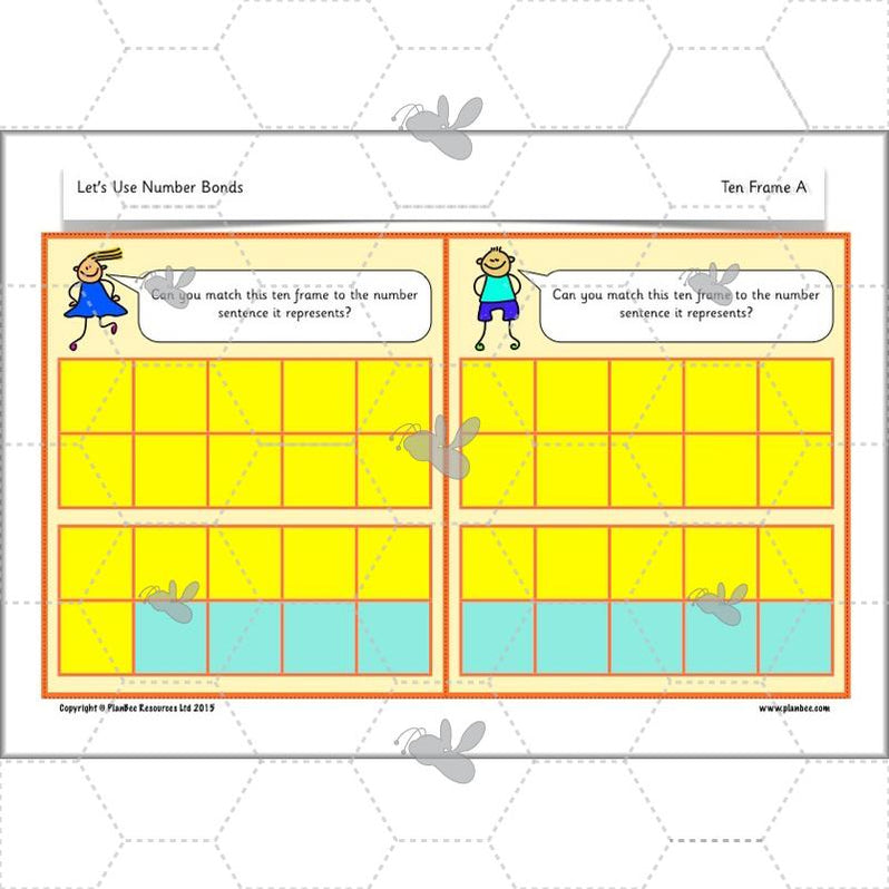 Number Bonds Year 2 KS1 Maths Lessons by PlanBee