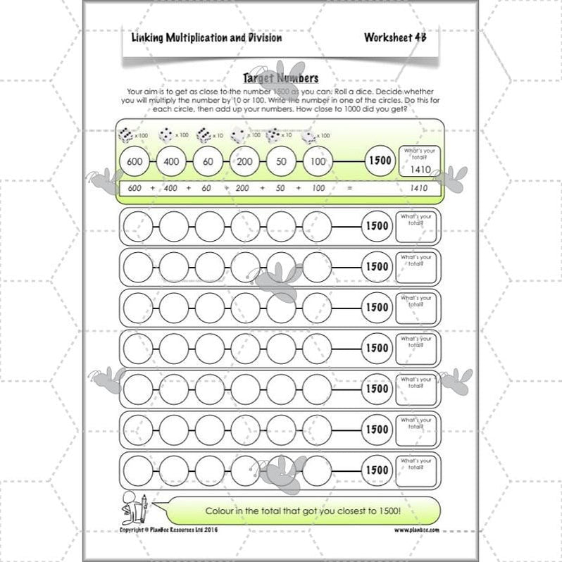 Linking Multiplication and Division Year 3 Maths by PlanBee