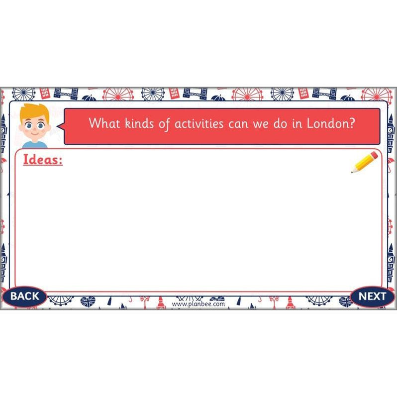 Let's Explore London Topic KS1 Geography Lessons by PlanBee