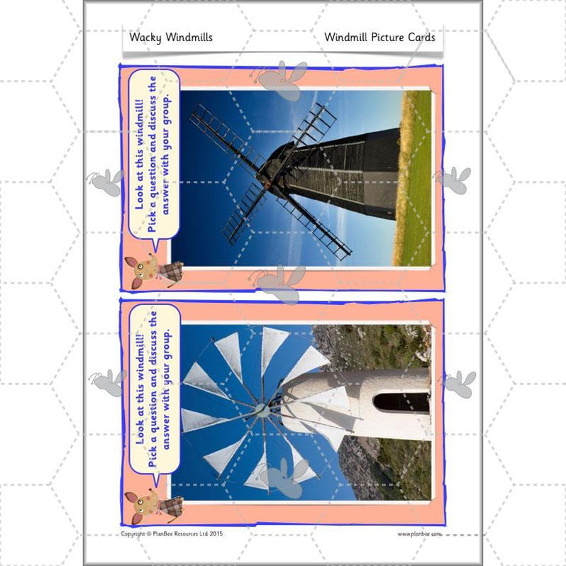 Wacky Windmills - DT Primary Resources for KS1 | PlanBee
