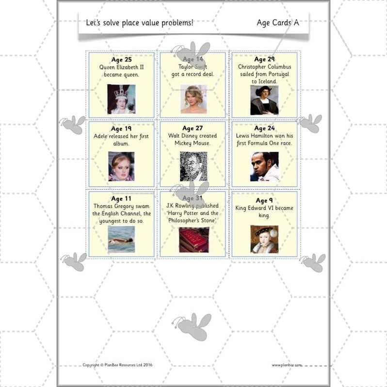 Let's Solve Place Value Problems Year 2 Maths by PlanBee