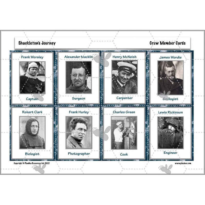 Shackleton's Journey KS2 English Lesson Pack by PlanBee