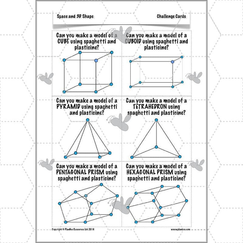 Year 3 3D Shape and Space Maths Lessons by PlanBee
