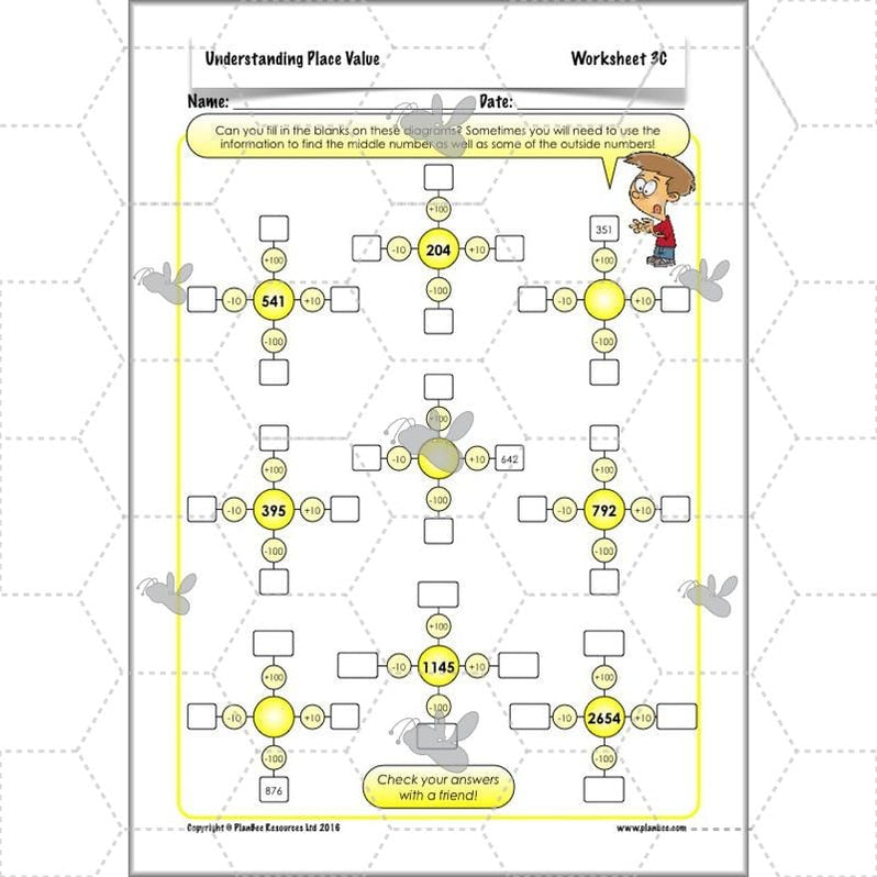 Understanding Place Value Year 3 Maths Lessons by PlanBee