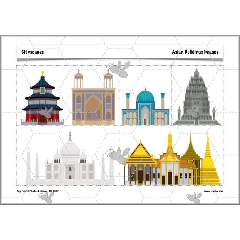 Cityscapes Art Lessons for KS2 created by PlanBee