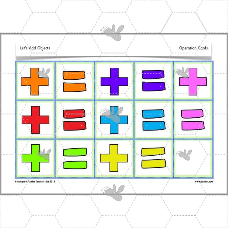 Year 1 Addition to 20 Adding Objects Maths by PlanBee