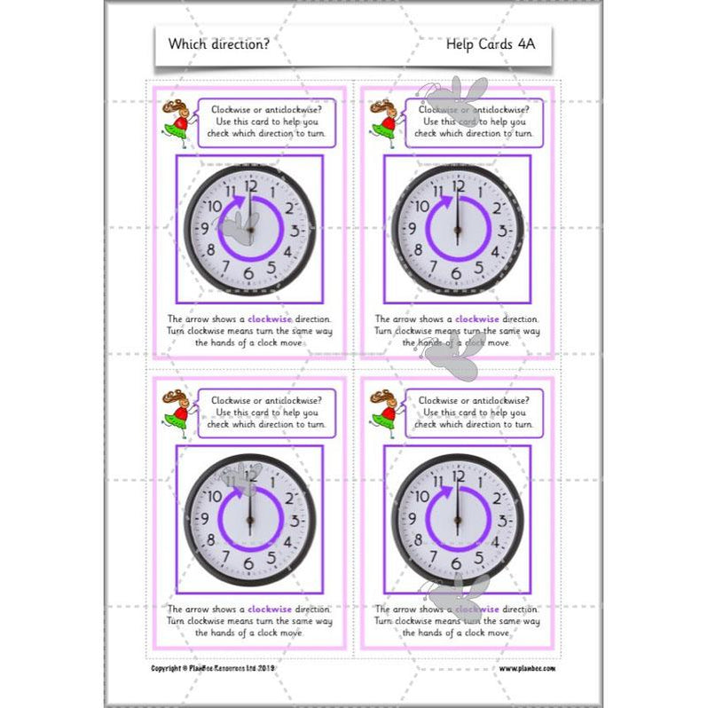 Position and Direction Year 1 Maths Lessons by PlanBee