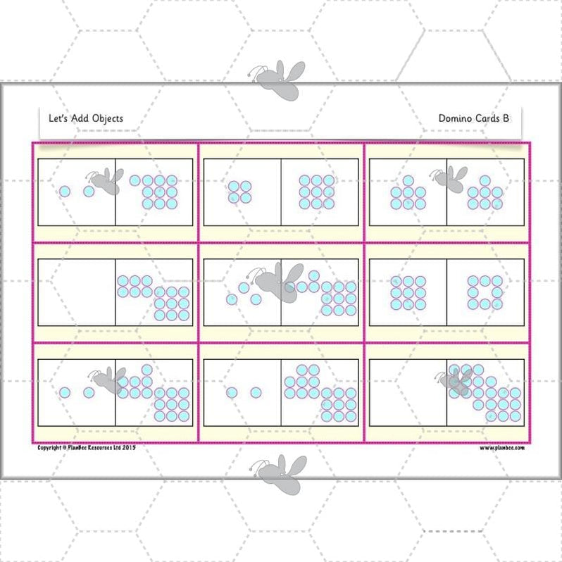 Year 1 Addition to 20 Adding Objects Maths by PlanBee