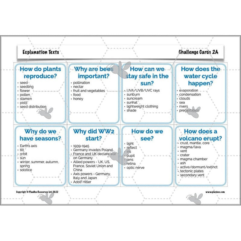 Explanation Texts Year 6 - PlanBee English