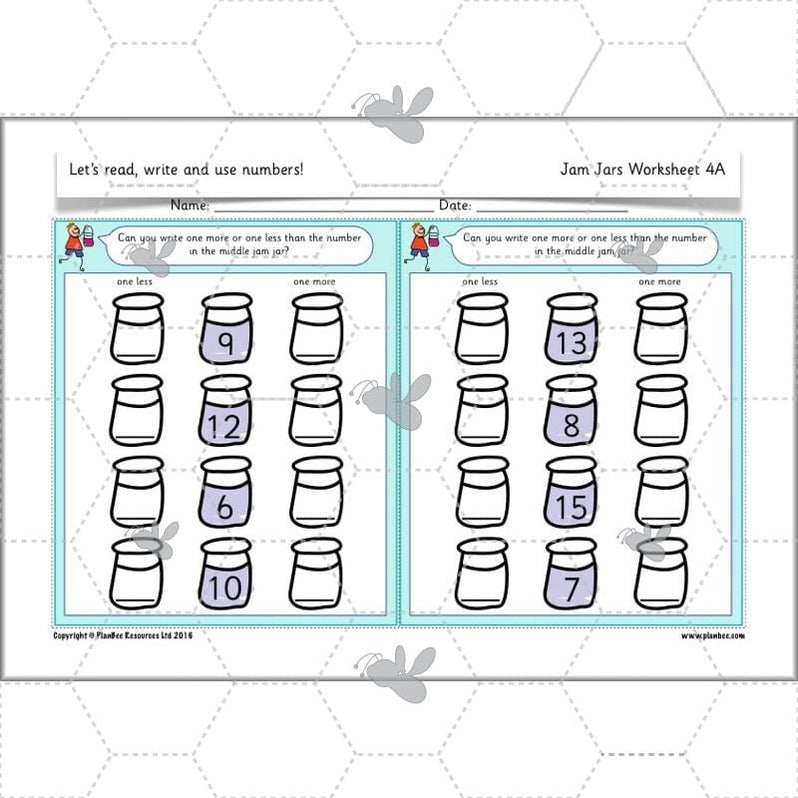 Let’s read, write and use numbers Year 1 Maths by PlanBee