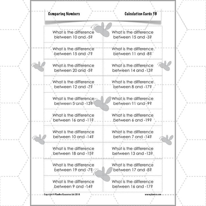 Comparing Numbers Year 4 Place Value Maths by PlanBee