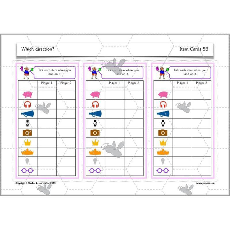 Position and Direction Year 1 Maths Lessons by PlanBee