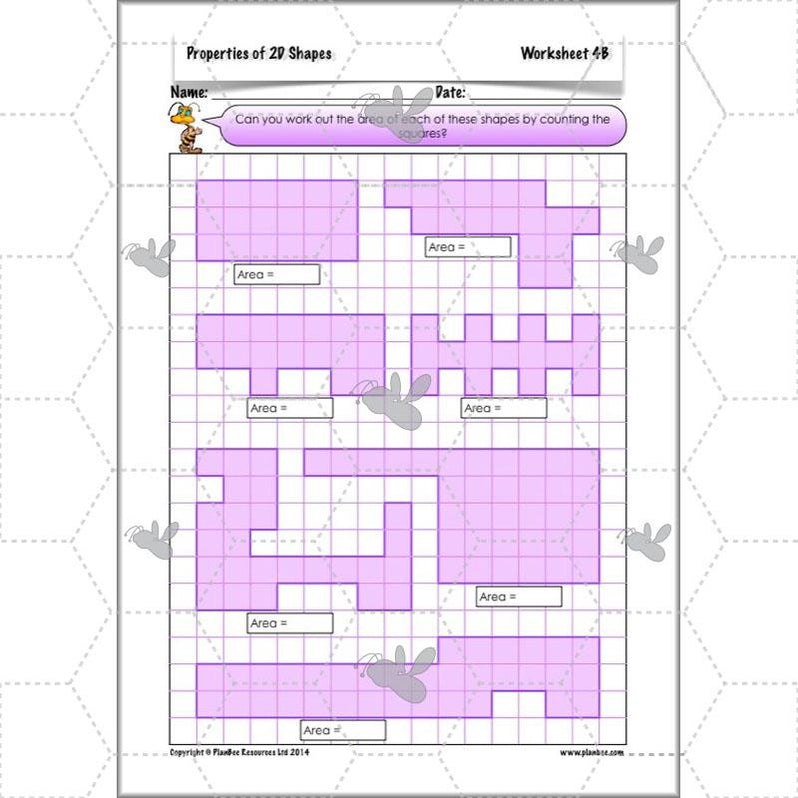 Year 4 Properties of 2D Shapes KS2 Maths by PlanBee