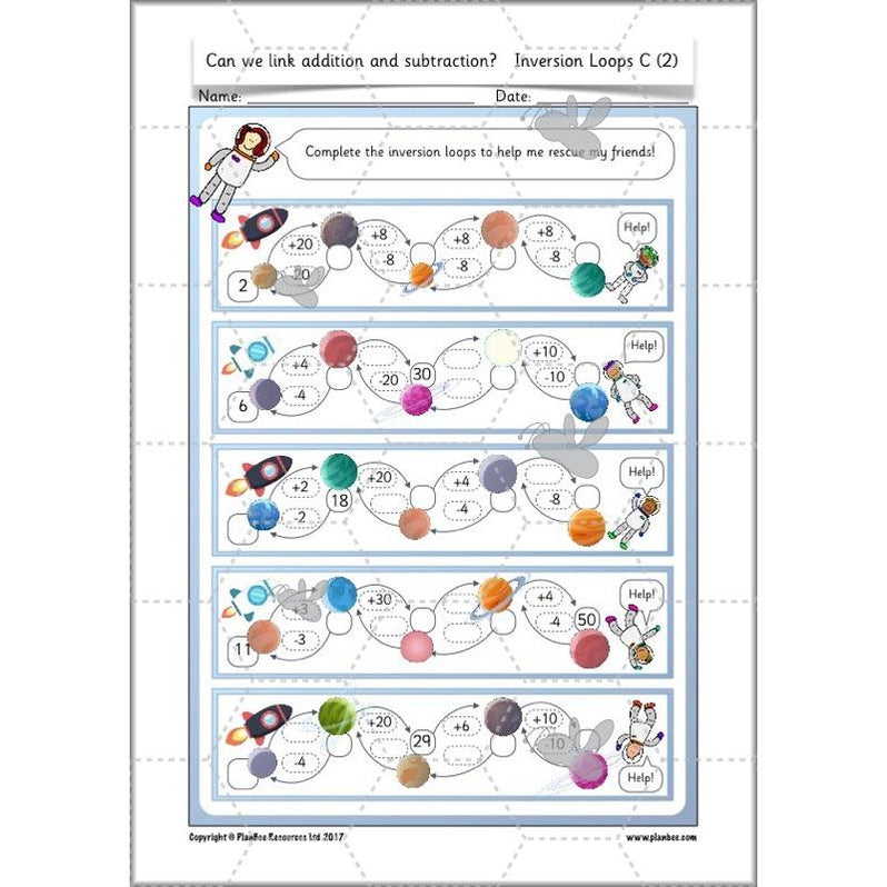 Can We Link Addition and Subtraction? Year 2 Maths by PlanBee