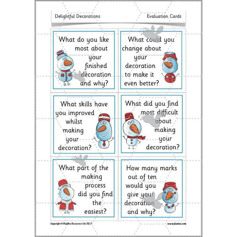 Delightful Decorations KS1 DT Lessons by PlanBee