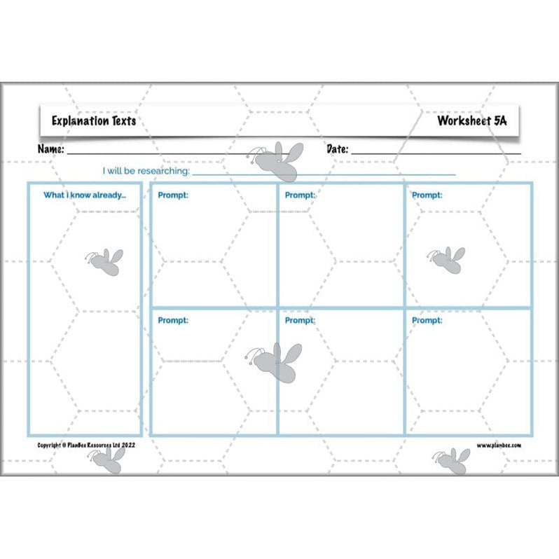 Explanation Texts Year 6 - PlanBee English