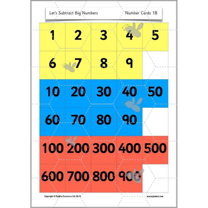 Let’s Subtract Big Numbers | Year 2 Maths Plans & Resources | PlanBee