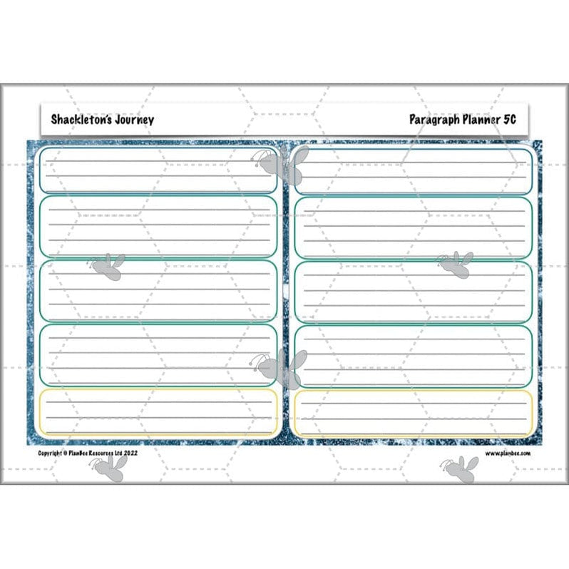 Shackleton's Journey KS2 English Lesson Pack by PlanBee