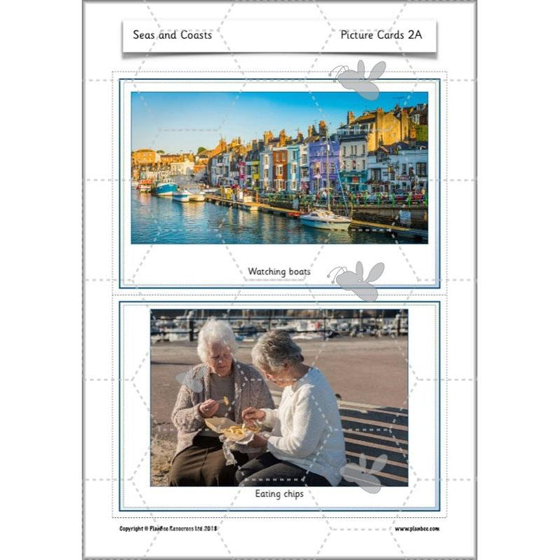 At The Seaside KS1 Geography Lessons by PlanBee
