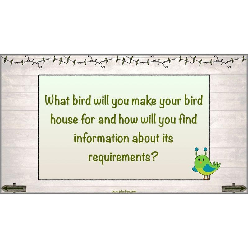 Bird House Builders - DT Primary Resources for KS2 Year 6 | PlanBee