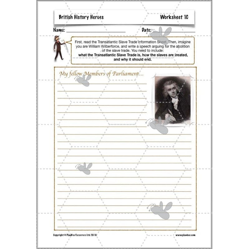 British History Heroes KS2 History Lessons by PlanBee