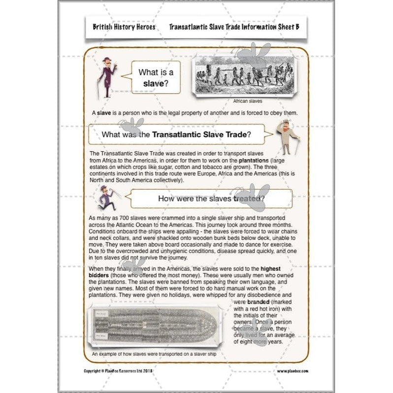 British History Heroes KS2 History Lessons by PlanBee