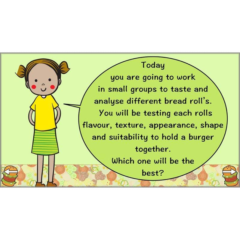 KS2 Kids Burger Recipe Lessons by PlanBee