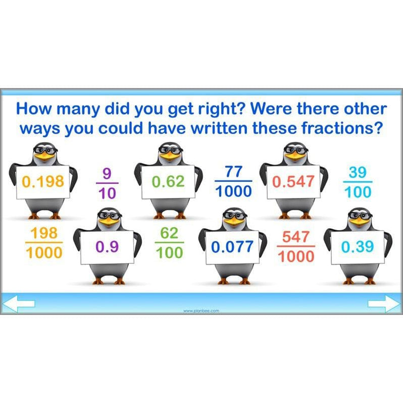 Calculating and ordering decimals Year 5 Maths by PlanBee