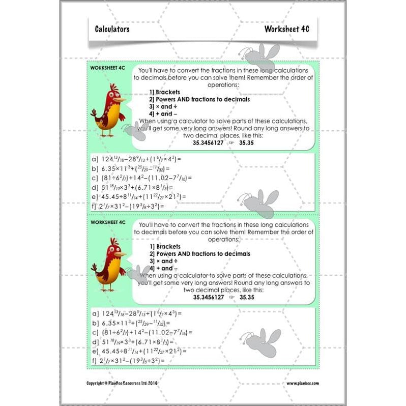 Calculators - Year 6 Complete Maths Planning and Resources by PlanBee