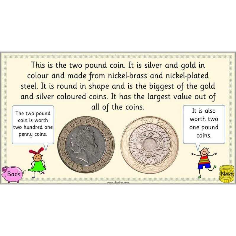 Can you recognise coins? Year 1 money lesson by PlanBee