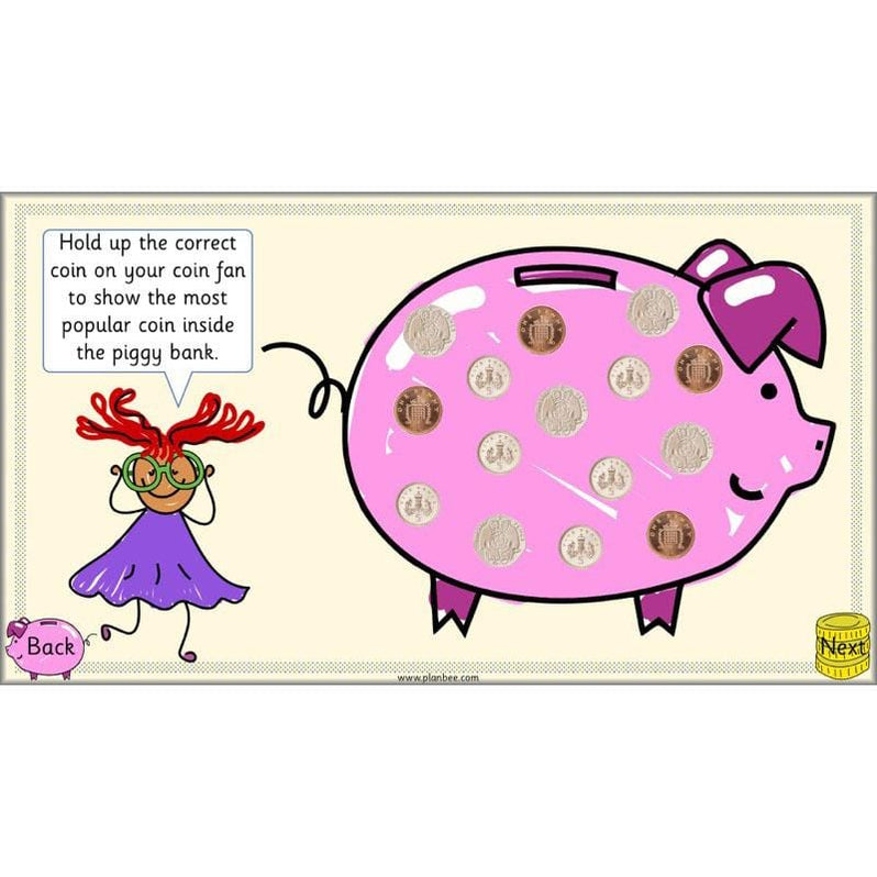 Can you recognise coins? Year 1 money lesson by PlanBee