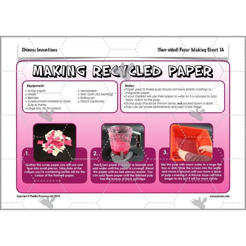 Ancient Chinese Inventions KS2 DT Lessons by PlanBee