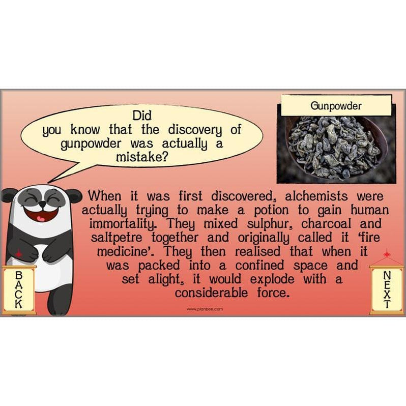 Ancient Chinese Inventions KS2 DT Lessons by PlanBee