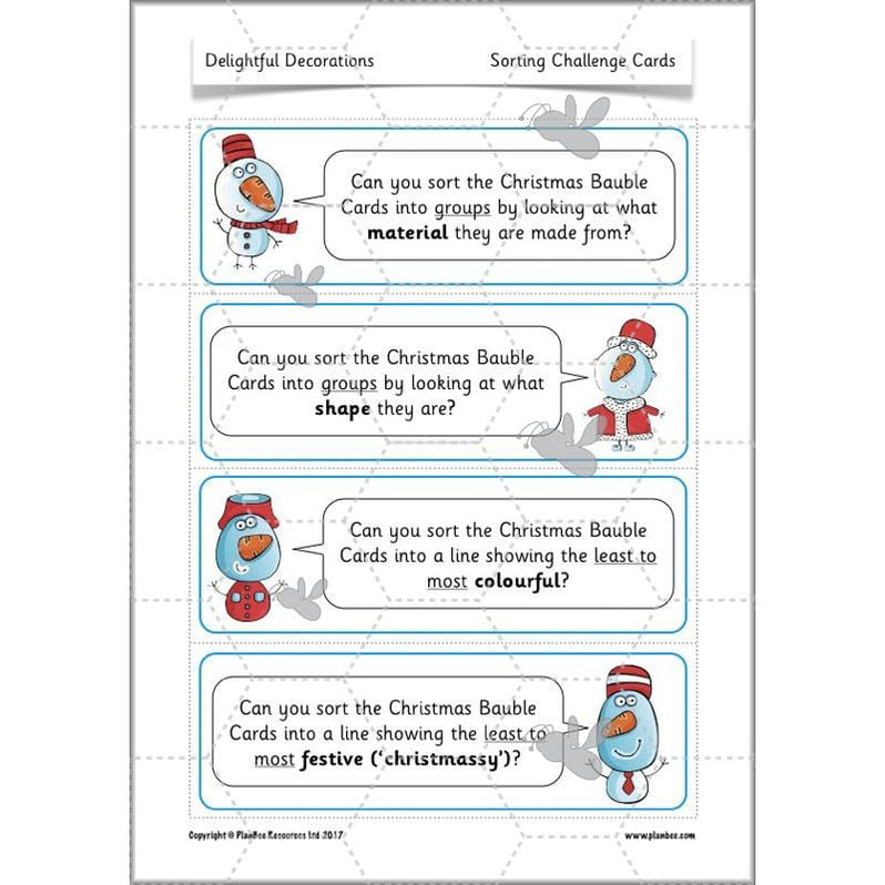 Delightful Decorations KS1 DT Lessons by PlanBee