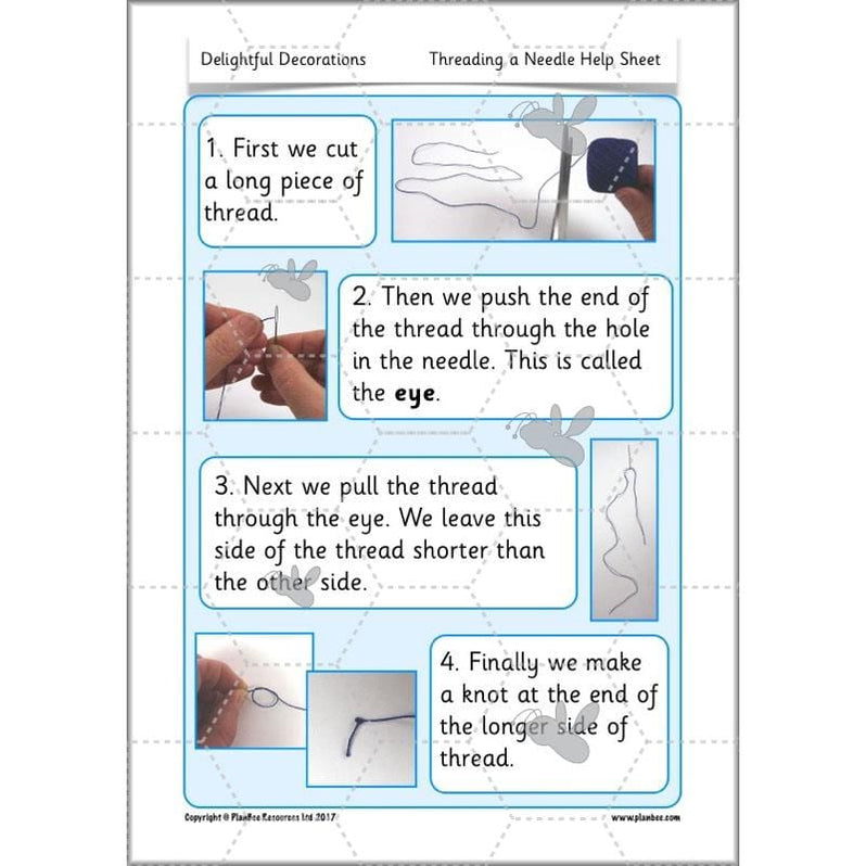 Delightful Decorations KS1 DT Lessons by PlanBee