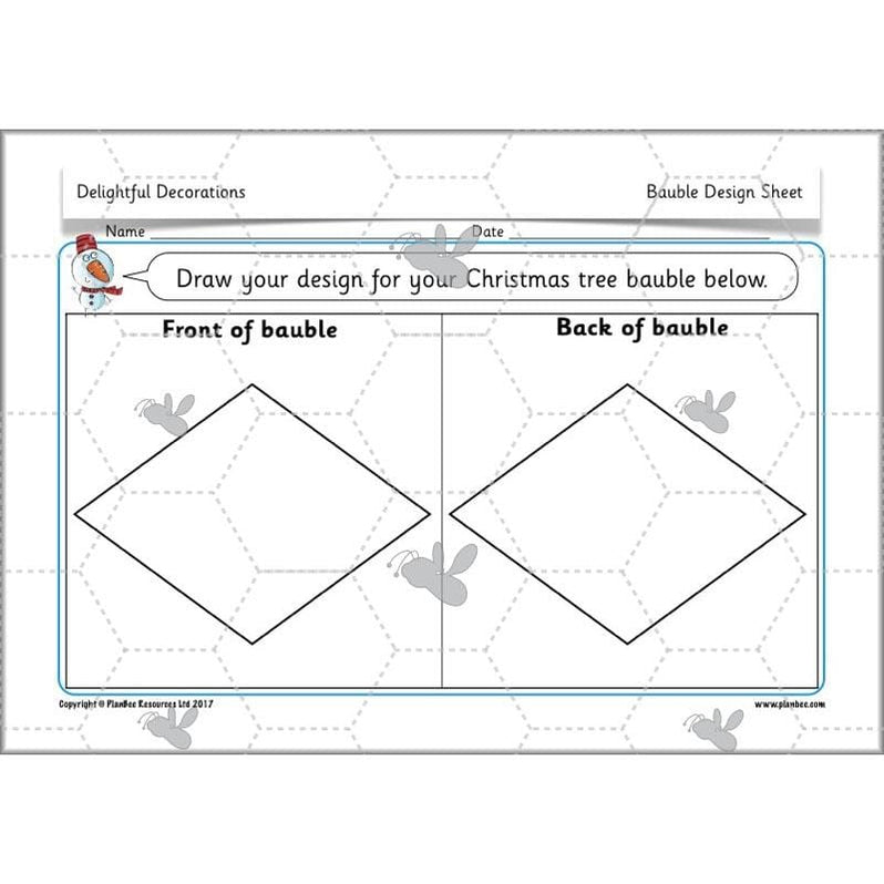 Delightful Decorations KS1 DT Lessons by PlanBee