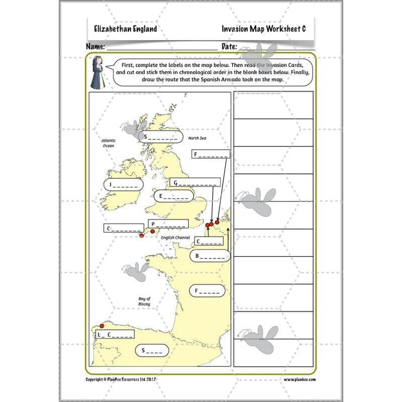Life in Elizabethan England KS2 History Lessons by PlanBee