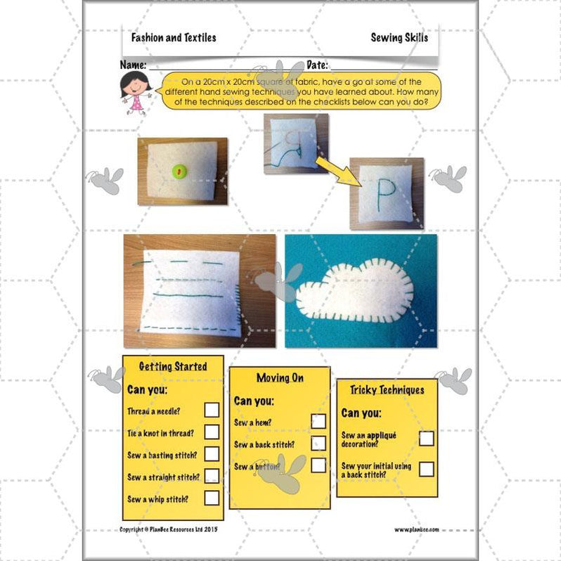 Fashion and Textiles: Design and Technology KS2 — PlanBee