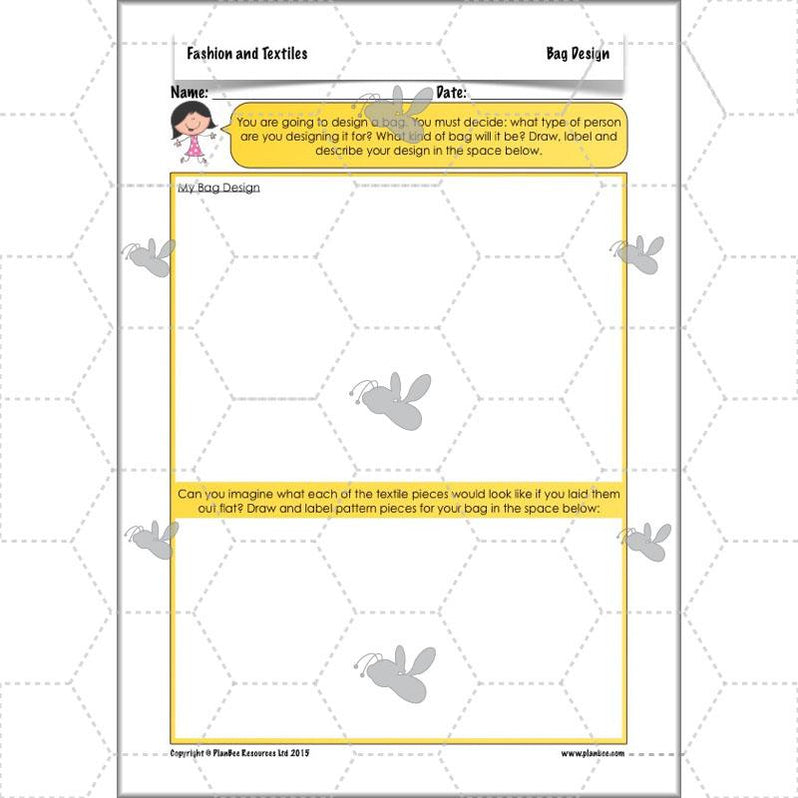 Fashion and Textiles: Design and Technology KS2 — PlanBee