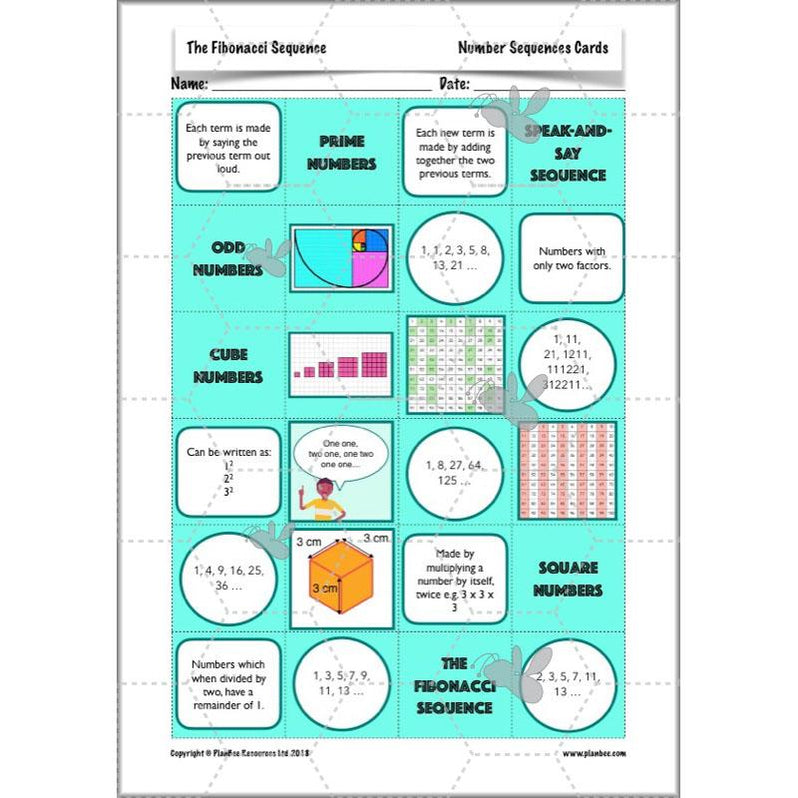 The Fibonacci Sequence: KS2 Maths lesson planning — PlanBee