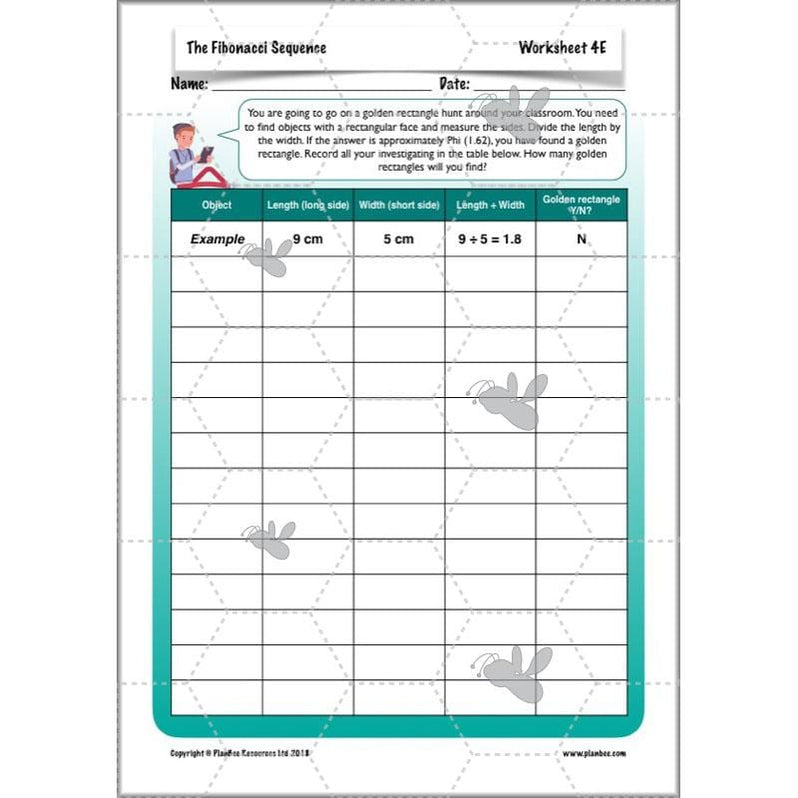 The Fibonacci Sequence: KS2 Maths lesson planning — PlanBee
