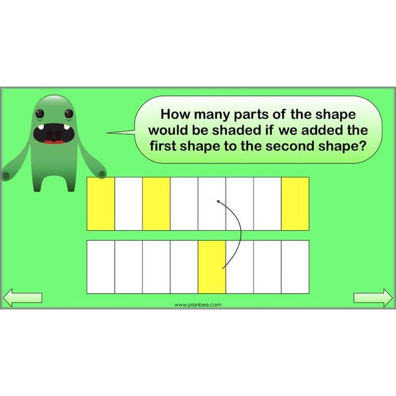 Fractions in Action: Year 3 Fractions Planning by PlanBee