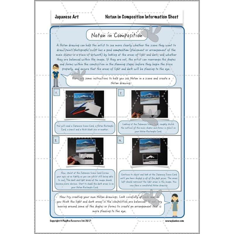 Japanese Art Lessons for KS2 Year 5/6 by PlanBee