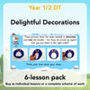 Delightful Decorations KS1 DT Lessons by PlanBee