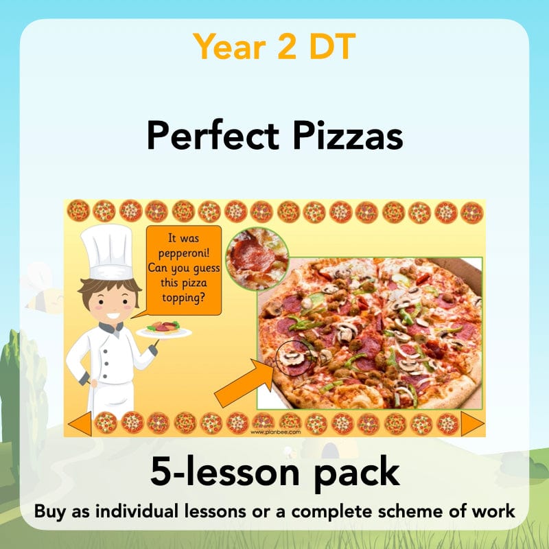 Cooking Year 2 DT | Cooking with Kids Pizza | PlanBee